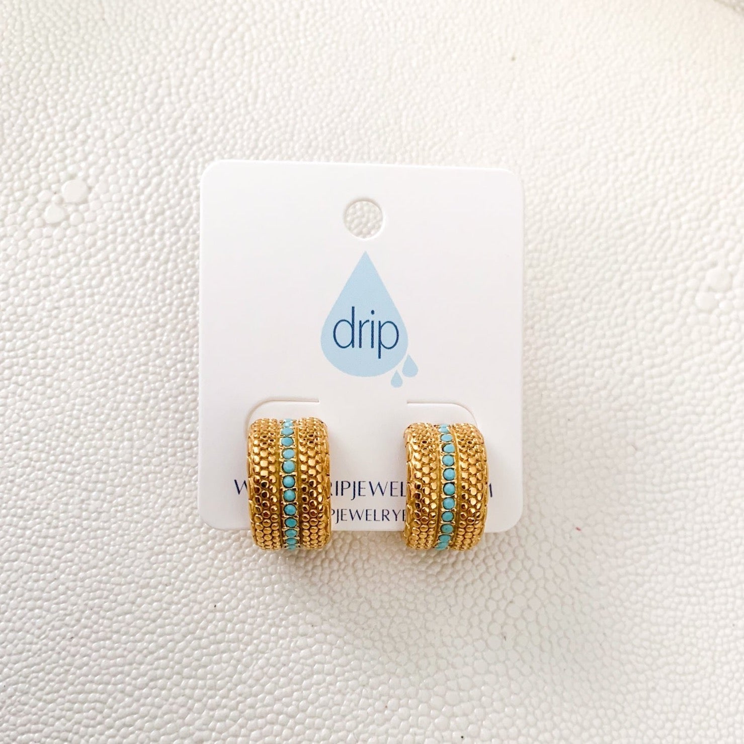 Turquoise Chubbies – DRIP JEWELRY