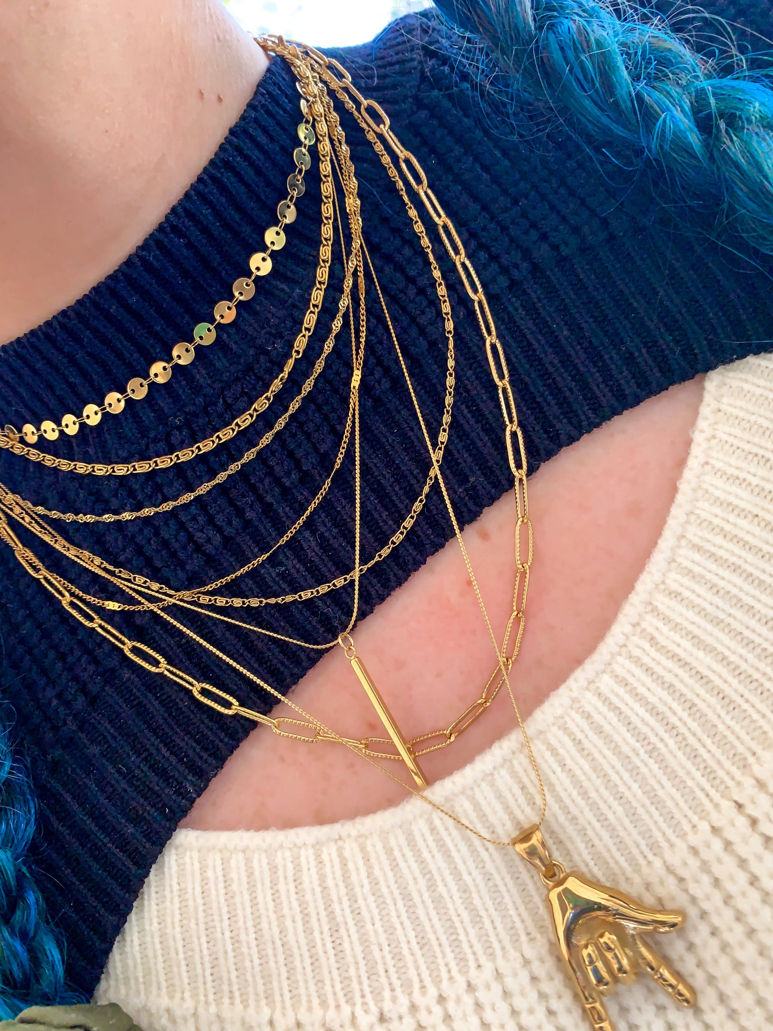 NEW LAYERING CHAINS : added even more styles – DRIP JEWELRY